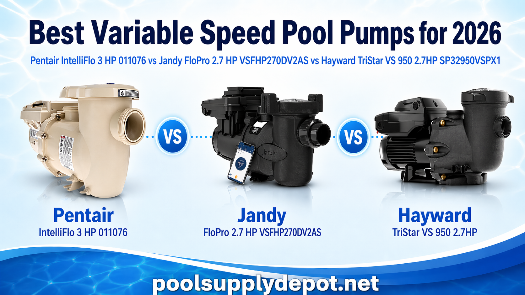 Best Variable Speed Swimming Pool Pumps for 2026 | Pentair vs Jandy vs ...