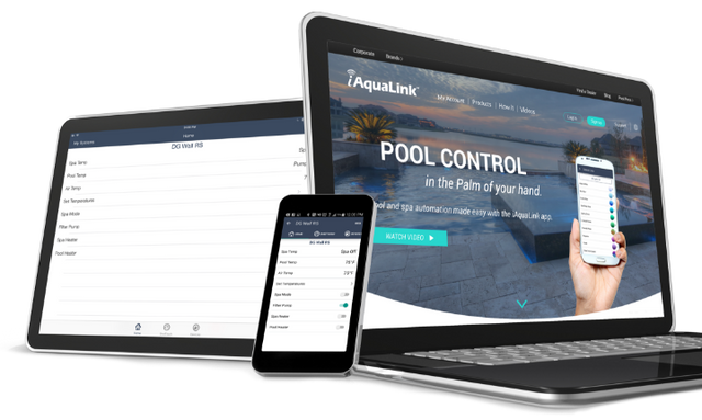 Jandy® iAquaLink 3.0 Pool & Spa 4 Function Complete Control System Bun ...